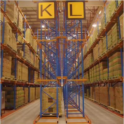 China VNA Pallet Racking System - 1500-2000mm Aisle Width, 4000-21000kg Capacity, Customizable Steel Storage for sale