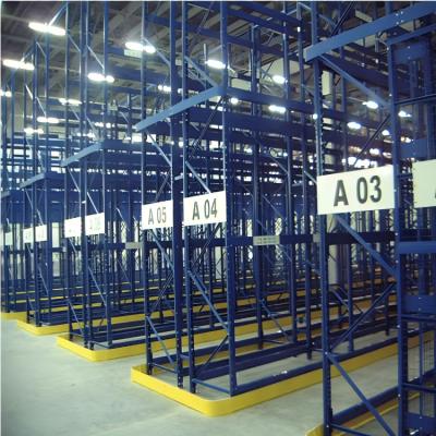 China Custom VNA Pallet Rack Heavy Duty Storage System with 1500-2000mm Aisle Width and 4000-21000kg Capacity for sale