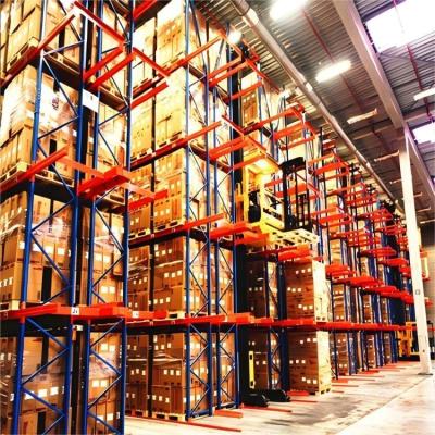 China VNA Pallet Racking System with 1500-2000mm Aisle Width and 4000-21000kg Loading Capacity for sale
