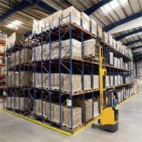 China Double Deep Pallet Rack Storage System - Customizable 2700-3800mm Aisle Width, 4000-21000kg Capacity for sale