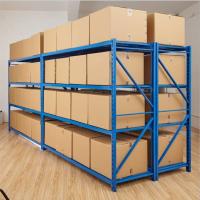China Boltless Medium Duty Storage Rack Shelving Unit - 300kg Capacity, 80x40mm Upright, Customizable Sizes for sale