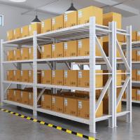 China Boltless Medium Duty Storage Rack Shelving Unit - 300kg Capacity, 80x40mm Upright, Customizable Sizes for sale