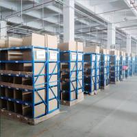 China Boltless Adjustable Warehouse Racking Heavy Duty Pallet Storage System 500kg/Layer Load Capacity 80x40mm Upright for sale