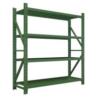 China Medium Duty Boltless Storage Racking System - 100-500kg Capacity, 50mm Height Adjustment, Custom Sizes Available for sale