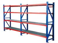 China Boltless Long Span Racking System - 100-500kg Load Capacity, 2000x500x2000mm Steel Shelving for sale