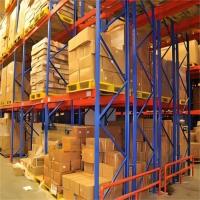 China Industrial Double Deep Pallet Rack System with 4000-21000kg Capacity and 2700-3800mm Aisle Width for sale