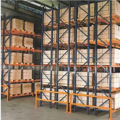 China Steel Double Deep Pallet Rack System - 4000-21000kg Load Capacity, 2700-3800mm Aisle Width, Corrosion Protected for sale