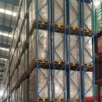 China Anticorrosive Double Deep Pallet Racking System with 4000-21000kg Capacity and 2700-3800mm Aisle Width for sale