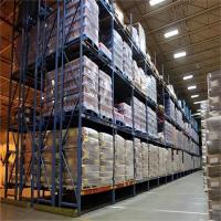 China Custom Double Deep Pallet Racking System with 2700-3800mm Aisle Width and 4000-21000kg Load Capacity for sale