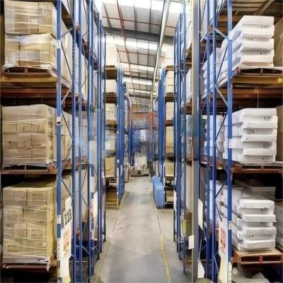 China Double Deep Pallet Rack System - 4000-21000kg Capacity, 2700-3800mm Aisle Width for Warehouse Storage for sale