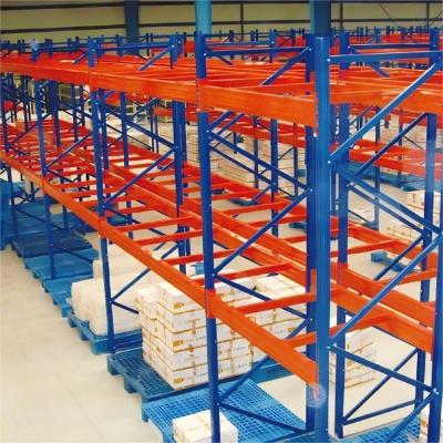 China 2 Layer-5 Layer Pallet Storage Rack Heavy Duty Steel Warehouse Pallet Racking System for sale