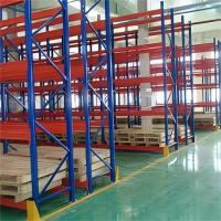 China Heavy Duty Steel Gravity Pallet Rack 1.8-3.0mm Corrosion Protection Custom Height for sale