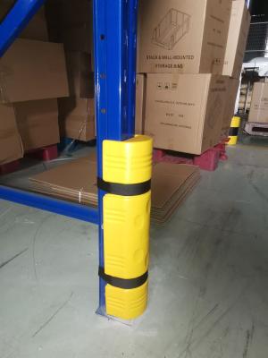 China H500mm Warehouse Rack Pallet Racking PVC Plastic Rack Post Protectors - HDPE Material, Customizable Sizes for sale