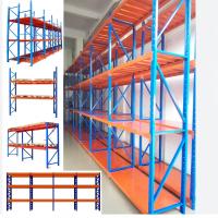 China Heavy-Duty Metal Rackingand Customizable Storage with Peterack Plastic-Sprayed Warehouse Shelf for sale
