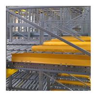 China Heavy Duty Gravity Flow Rack System - Customizable Steel Warehouse Shelving for FIFO Product Management for sale