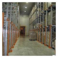 China Multi-Layer Drive-In Pallet Rack System for Cold Rooms - 3-10 Pallet Deep Storage with 80-90% Space Utilization for sale
