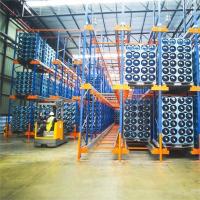 China High-Density Radio Shuttle Racking System for Cold Storage - 1500kg Load Capacity, -30°C to +45°C Temperature Range for sale