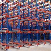 China High-Density Radio Shuttle Racking System for Cold Storage - 1500kg Load Capacity, -30°C to +45°C Temperature Range for sale