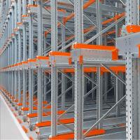China Automated Radio Shuttle Rack System with Lithium Battery - 1.0 m/s Speed, 21,000 kg Capacity for sale