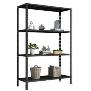 China 5-Tier Steel Supermarket Shelving Unit with 100kg Capacity and Corrosion Protection for Retail Storage for sale
