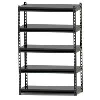 China Light Duty Steel Shelving Rack 100kg Capacity 5-Tier Corrosion Resistant Storage System for sale