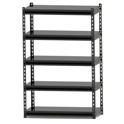 China Light Duty Steel Shelving Rack 100kg Capacity 5-Tier Corrosion Resistant Storage System for sale