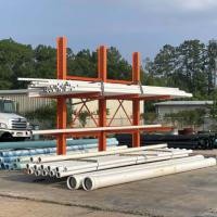 China Industrial Cantilever Rack Storage System - 10000 lbs Capacity, Q235 Steel Construction with Corrosion Protection for sale