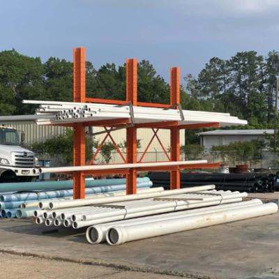 China Industrial Cantilever Rack Storage System - 10000 lbs Capacity, Q235 Steel Construction with Corrosion Protection for sale