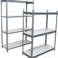 China Light Duty Steel Shelving Rack 100kg Capacity with Adjustable 1.5m-1.8m Height Options for sale