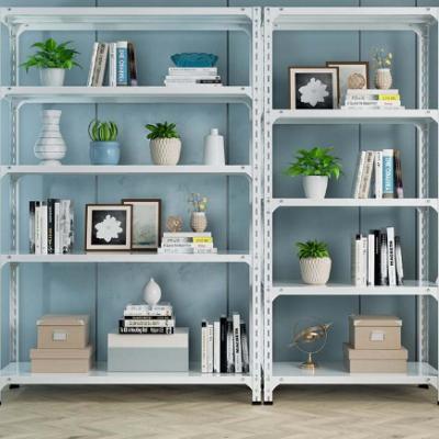 China Light Duty Steel Shelving 100-150kg Capacity with Custom Dimensions 900-1800mm for Supermarkets and Warehouses for sale