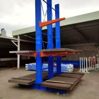 China Heavy Duty Steel Cantilever Rack 300-1000KG Capacity | Customizable Warehouse Storage System for sale