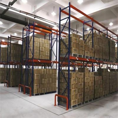 China Industrial Heavy Duty Pallet Rack Steel Storage Shelving 4000kg Capacity for Warehouse Garage for sale