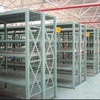 China Boltless Medium Duty Steel Storage Shelving 100-500kg Capacity Customizable Warehouse Racking for sale