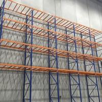 China Industrial Heavy Duty Pallet Rack Steel Storage Shelving Boltless 4000kg Capacity Custom Size for sale