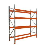 China Heavy Duty Steel Pallet Rack 4000-21000kg Capacity Adjustable Warehouse Shelving for sale