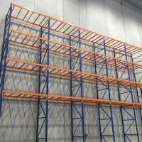 China Heavy Duty Q235 Steel Warehouse Racks Industrial Selective Pallet Storage Shelves 4000kg Capacity for sale