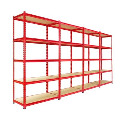 China Light Duty Boltless Shelving Unit 70kg Capacity Q235 Steel Retail Display Rack for sale