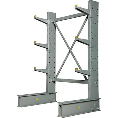China Single Arm Cantilever Racking for Lumber Plywood Storage Q235 Steel 500kg Capacity for sale