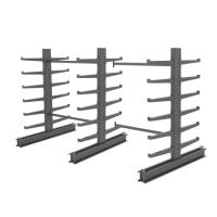 China Heavy Duty Double Cantilever Rack System - Customizable Metal Storage for Pipes & Long Materials for sale