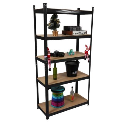 China Wholesale Light Duty Boltless Storage Shelving 45kg Capacity Angle Steel Rack for sale