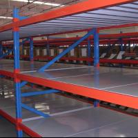 China Medium Duty Long Span Racking System 300kg Capacity Boltless Garage Storage Shelving Unit for sale