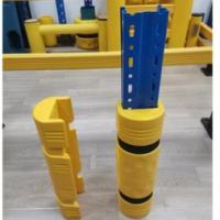 China Industrial Pallet Rack Column Protection Guard - HDPE Plastic Upright Protector with Customizable Sizes for Warehouse Safety for sale