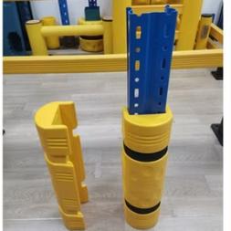 China Industrial Pallet Rack Column Protection Guard - HDPE Plastic Upright Protector with Customizable Sizes for Warehouse Safety for sale