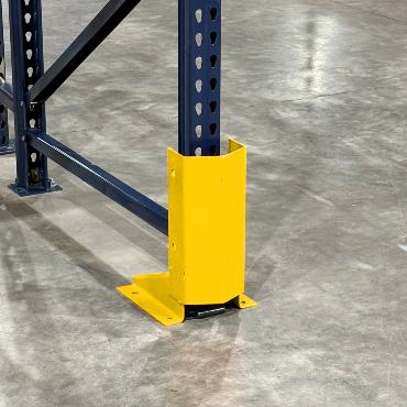 China Peterack Steel Rack Protector U-Shaped Upright Guard for Warehouse Safety - Customizable Sizes for sale