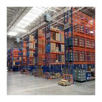 China Industrial Heavy Duty Pallet Rack Storage Shelving 3000-15000mm Height Adjustable Steel for sale