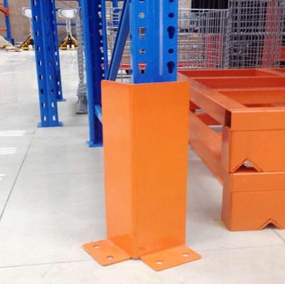 China Orange U-Shaped Steel Rack Column Protector - Heavy Duty Pallet Racking Guard with Customizable Sizes for sale