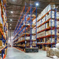 China Heavy Duty Steel Pallet Storage Rack 4000-21000kg Capacity Customizable Size for sale