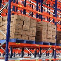 China Heavy Duty Boltless Steel Pallet Rack 2500mm Length 3000kg Capacity Customizable Warehouse Shelving for sale