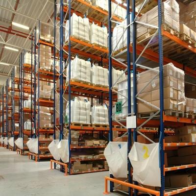China Heavy Duty Pallet Rack Steel Storage Shelving 4000kg Capacity Adjustable Warehouse Racking for sale