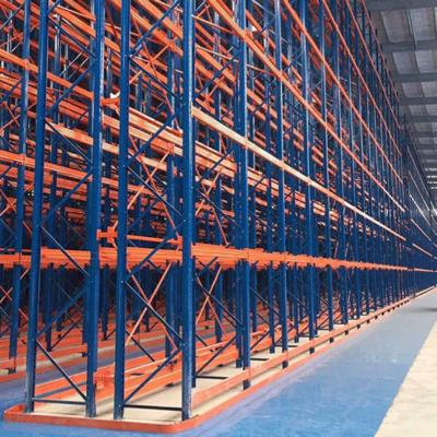 China Peterack Custom VNA Pallet Rack 1500-2000mm Aisle Q235 Steel High Density Storage for sale
